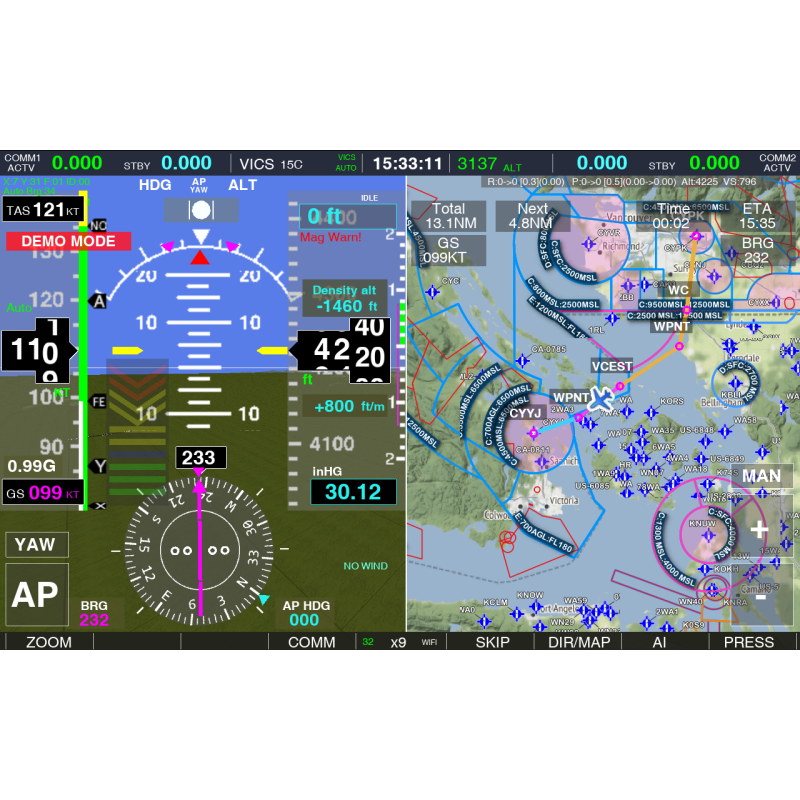 ELM800 EFIS – Advanced Avionics for Experimental Aircraft | 360 Avionics
